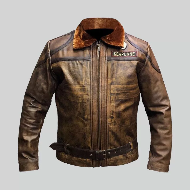 Jumanji The Next Level Nick Jonas Leather Jacket – Sourock